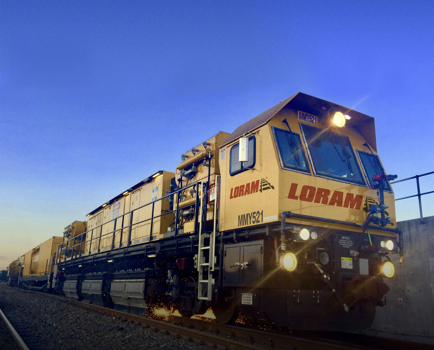 Loram - Leading the digital transformation of railway maintenance.